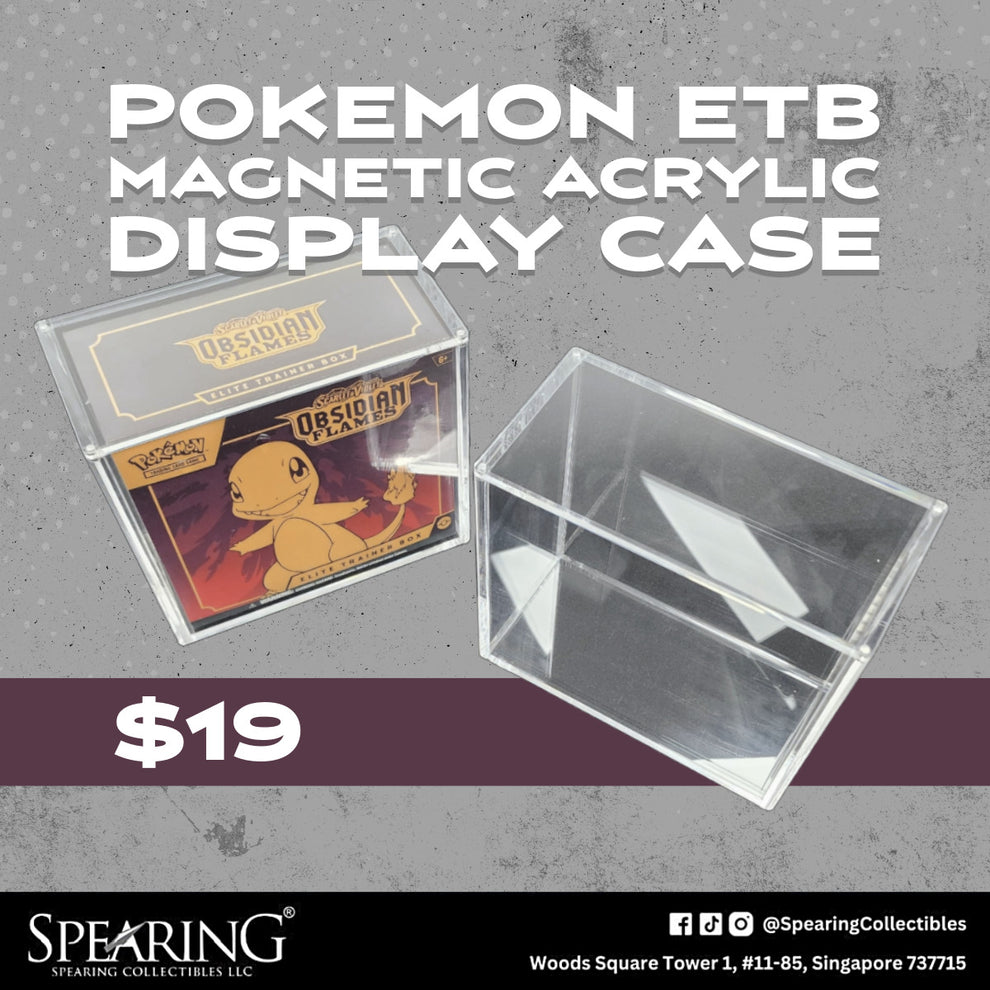 ETB Magnetic Box Acrylic Display Case – Spearing Collectibles